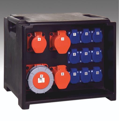 KPE Type 1 kunststof verdeelkast